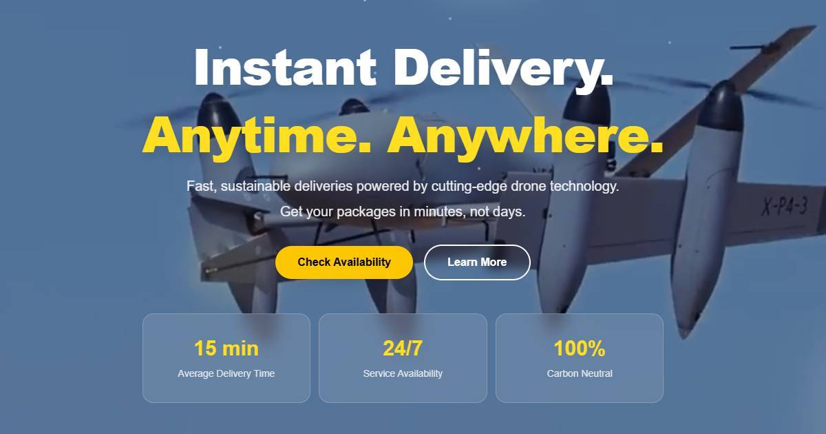 Luna | Revolutionizing Drone Delivery Logistics